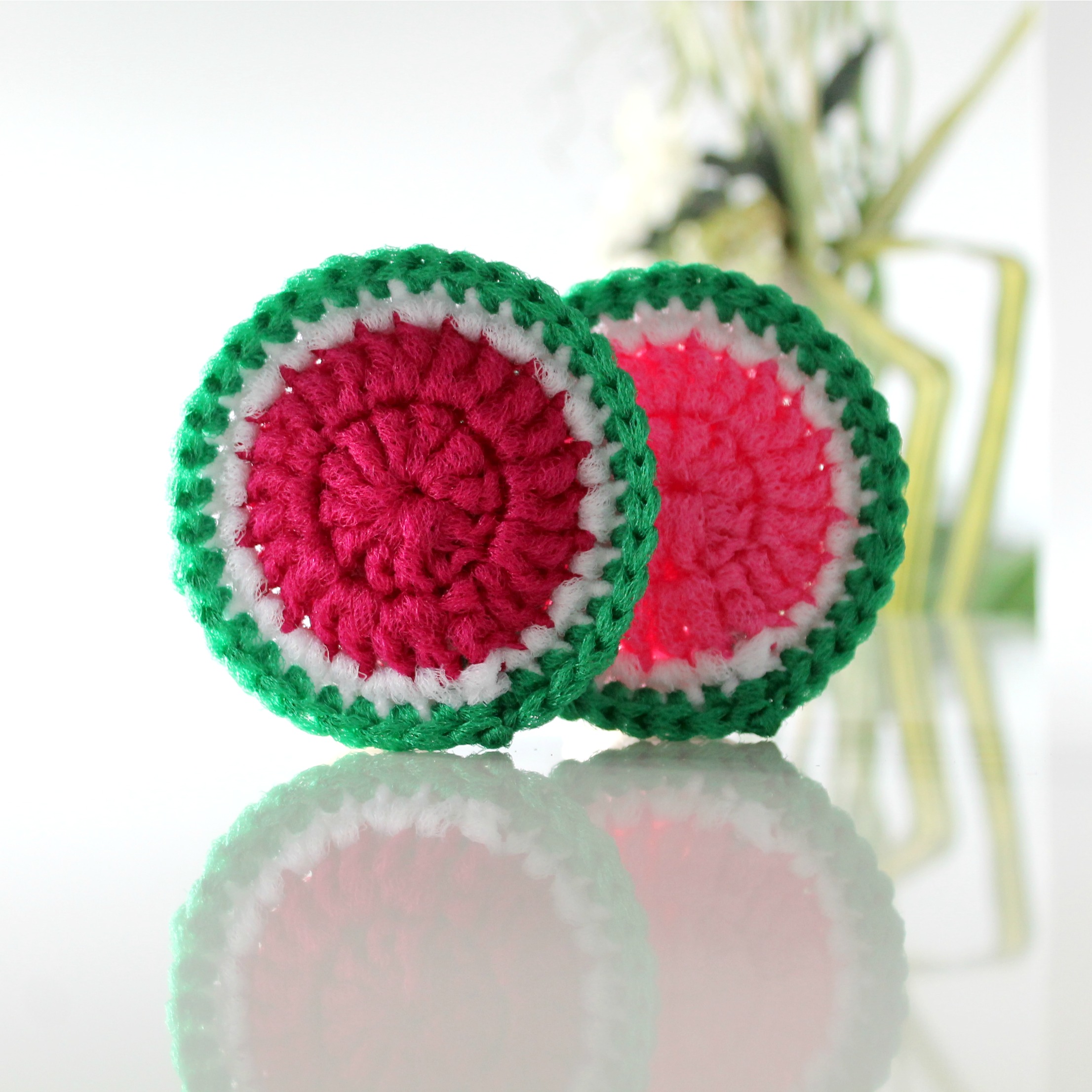 Tampon à récurer - Melon d'eau - La Capitaine Crochète